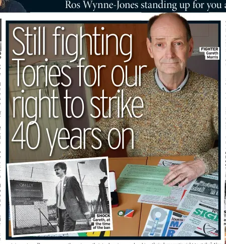 Still fighting Tories for our right to strike 40 years on - PressReader