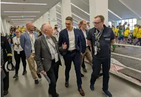 Alexander Stubb till HBL: Lika bra stämning som jag minns det ...