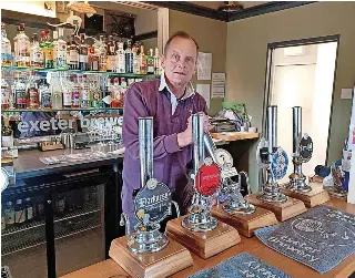 City brewery has its own bar with former station platform - PressReader