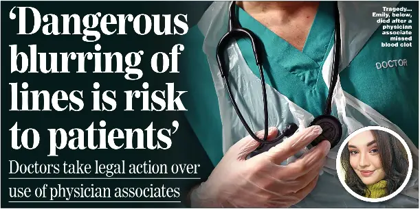 ‘Dangerous blurring of lines is risk to patients’ - PressReader