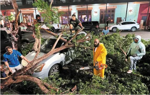 Houston hit by severe storms - PressReader