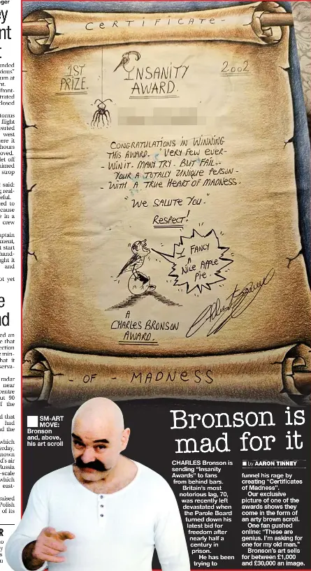 Bronson is mad for it - PressReader