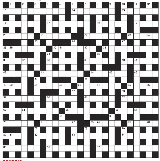 GIANT TWO-SPEED CROSSWORD - PressReader