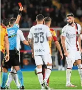 ‘Abusive’ Giroud banned for two games after Lecce tirade - PressReader