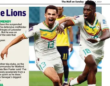 Senegal stars out to maul Three Lions - PressReader