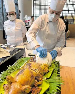 In this award-winning buffet, don’t pass up on ‘lechon’ with ‘aligue ...