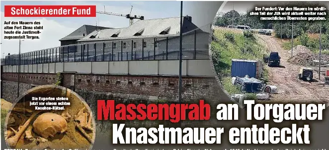 Massengrab an Knastmauer entdeckt! - PressReader