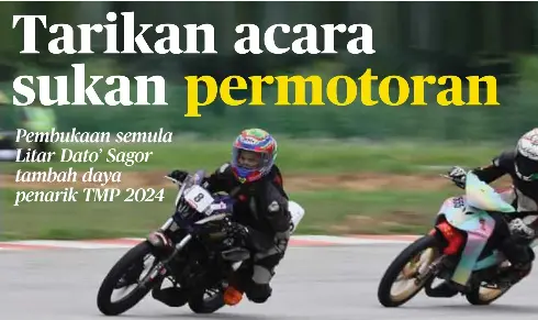 Tarikan acara sukan permotoran - PressReader