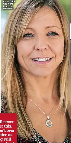 Claire was the most beautiful, lively soul.. she was our glue and our ...