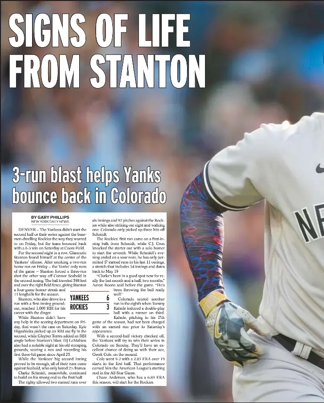 SIGNS OF LIFE FROM STANTON - PressReader