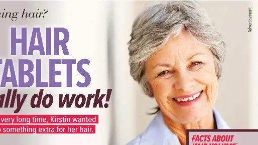 HAIR TABLETS really do work! - PressReader