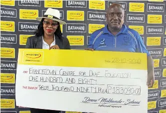 MASCOM BATANANI WALK RAISES BIG BUCKS FOR DEAF CENTRE - PressReader