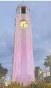 Town clock to shine pink for cancer appeal - PressReader