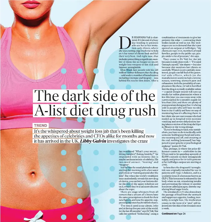 The dark side of the A-list diet drug rush - PressReader