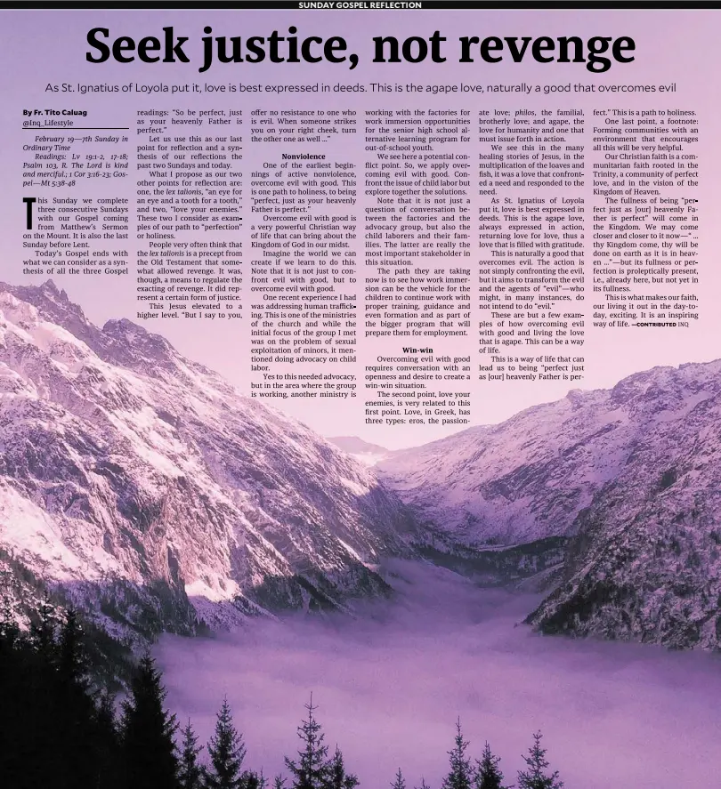 Seek justice, not revenge - PressReader