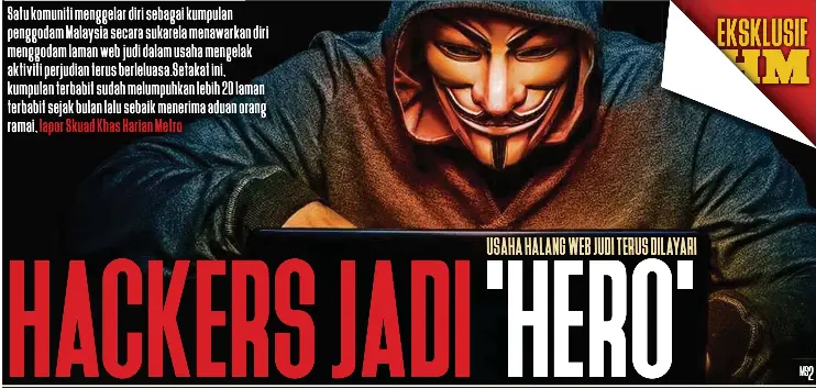 HACKERS JADI 'HERO' - PressReader