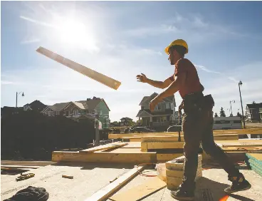 Double homebuildi­ng over next decade, CMHC says - PressReader
