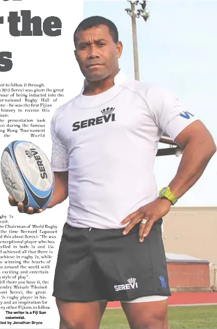 Thank You Serevi for the Memories - PressReader