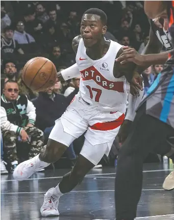 Unselfish play has Raptors in thick of things - PressReader