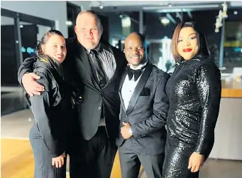 Lavish all-black gala dinner - PressReader