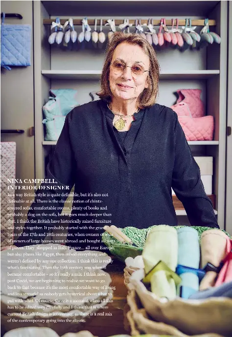 NINA CAMPBELL, INTERIOR DESIGNER - PressReader