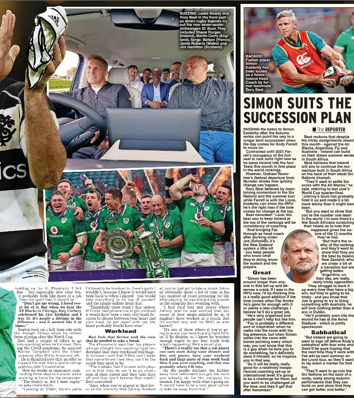 SIMON SUITS THE SUCCESSION PLAN - PressReader