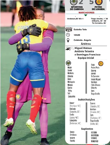 Petro goleia Sporting com duplo "bis" no jogo - PressReader