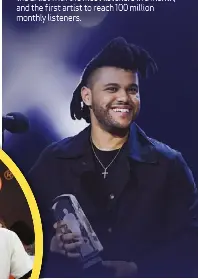 THE WEEKND IS MR POPULARITY - PressReader