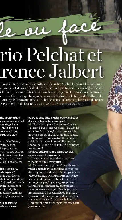 Laurence Jalbert et Mario Pelchat - PressReader