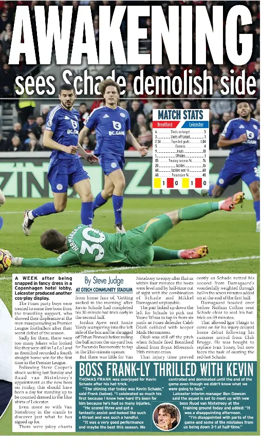 AWAKENING sees Schade demolish side - PressReader