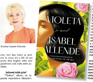 Isabel Allende’s newest novel reminds us of the price we pay for love ...