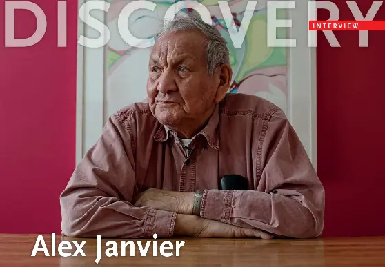 Artist Alex Janvier shares insights into his latest masterpiec­e ...