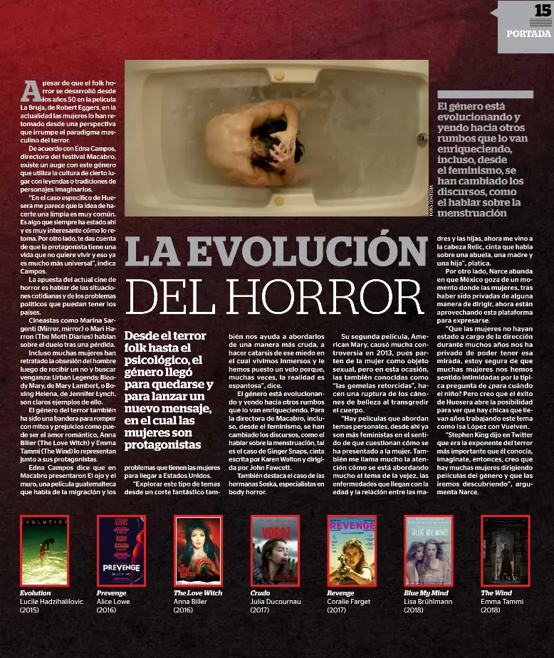 LA EVOLUCIÓN DEL HORROR - PressReader