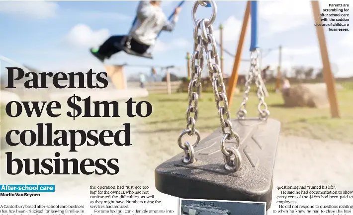 Parents owe $1m to collapsed business - PressReader