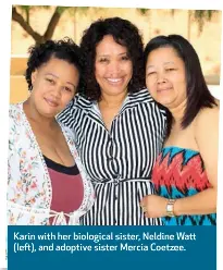 Karin Kortjé reunited with her mom - PressReader