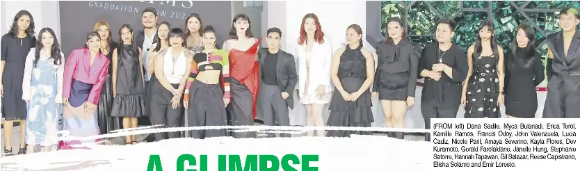 A GLIMPSE OF FASHION’S FUTURE - PressReader