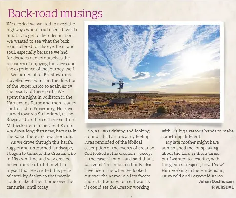 Back-road musings - PressReader
