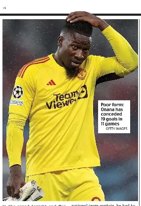 Step up, Onana - PressReader