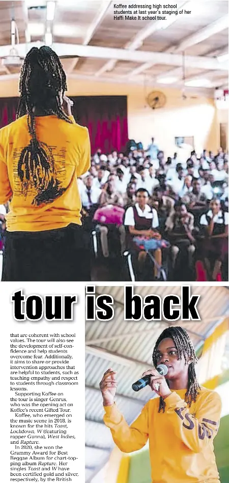 Tour is back - PressReader