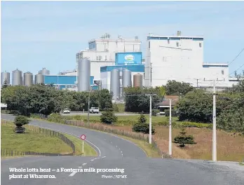 Fonterra seeks to cut fossil fuel use - PressReader