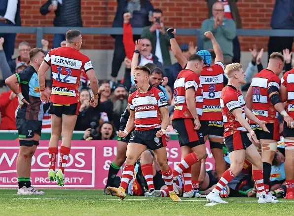 Gloucester fight back to secure last-gasp victory - PressReader