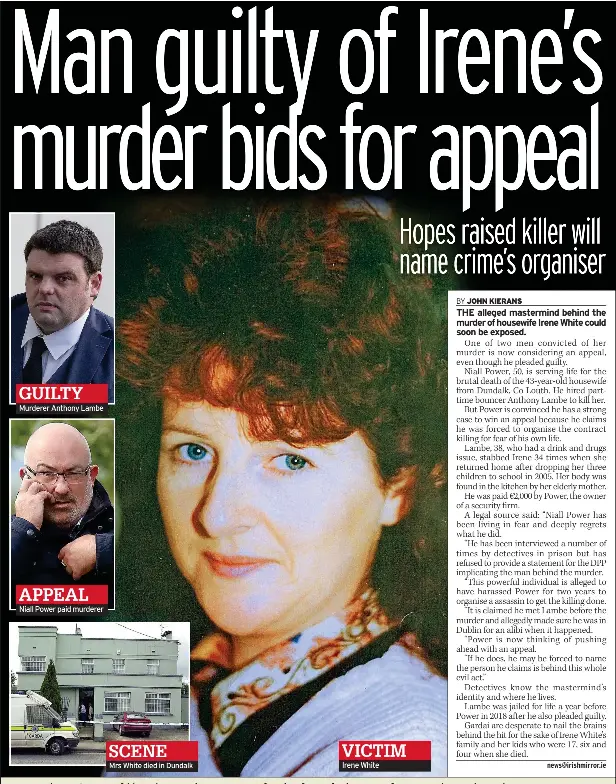 Man guilty of Irene’s murder bids for appeal - PressReader