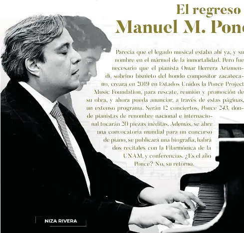 El regreso de Manuel M. Ponce - PressReader