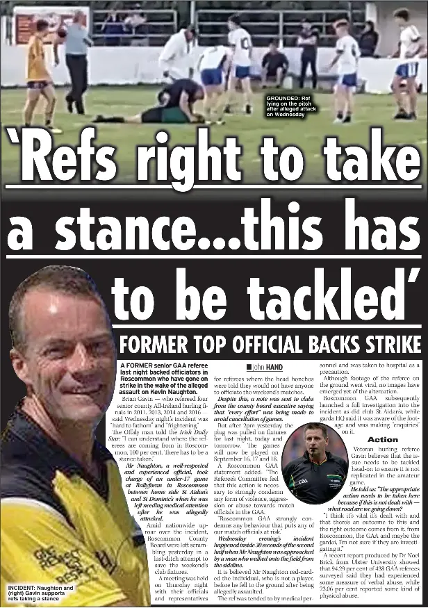 ‘Refs right to take a stance...this has to be tackled’ - PressReader