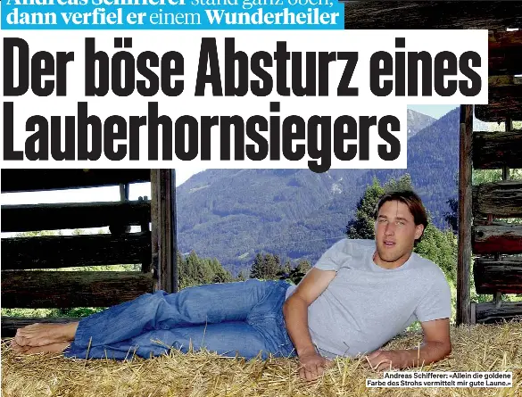 Der böse Absturz eines Lauberhorn­siegers | Sonntags Blick | PressReade­r