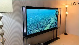 ROLLABLE LASER TVS, NEW SMALL OLEDS AND MORE - PressReader