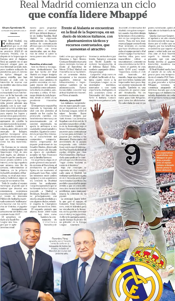 Real Madrid comienza un ciclo que confía lidere Mbappé - PressReader