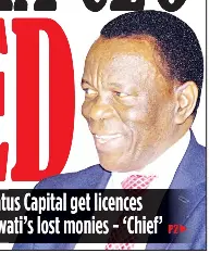 FORMER FSRA CEO ARRESTED - PressReader