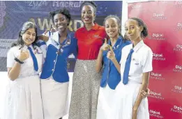 Immaculate wins Crea+her Girls in ICT Hackathon - PressReader