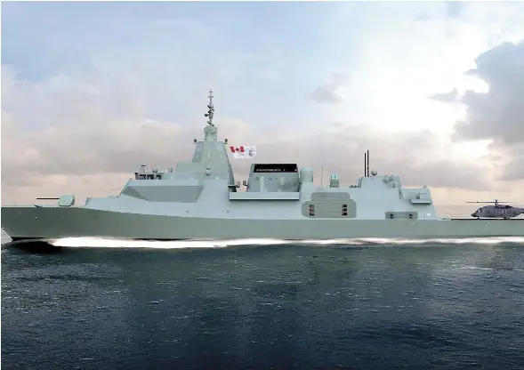 Les nouveaux destroyers n’arriveront pas avant 2035 - PressReader